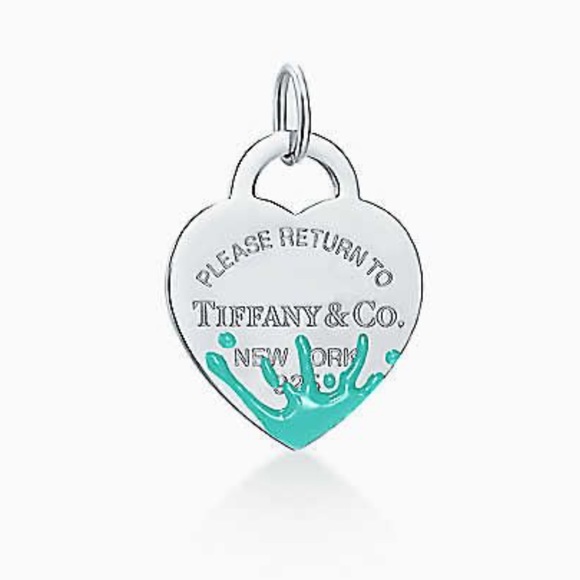 Tiffany & Co. | Jewelry | Tiffany Co Rtt Enamel Splash Heart | Poshmark